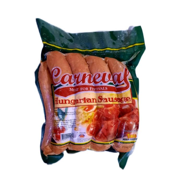 Carneval Hungarian Sausage 1kg (Frozen) – Bottle Boy Delivery